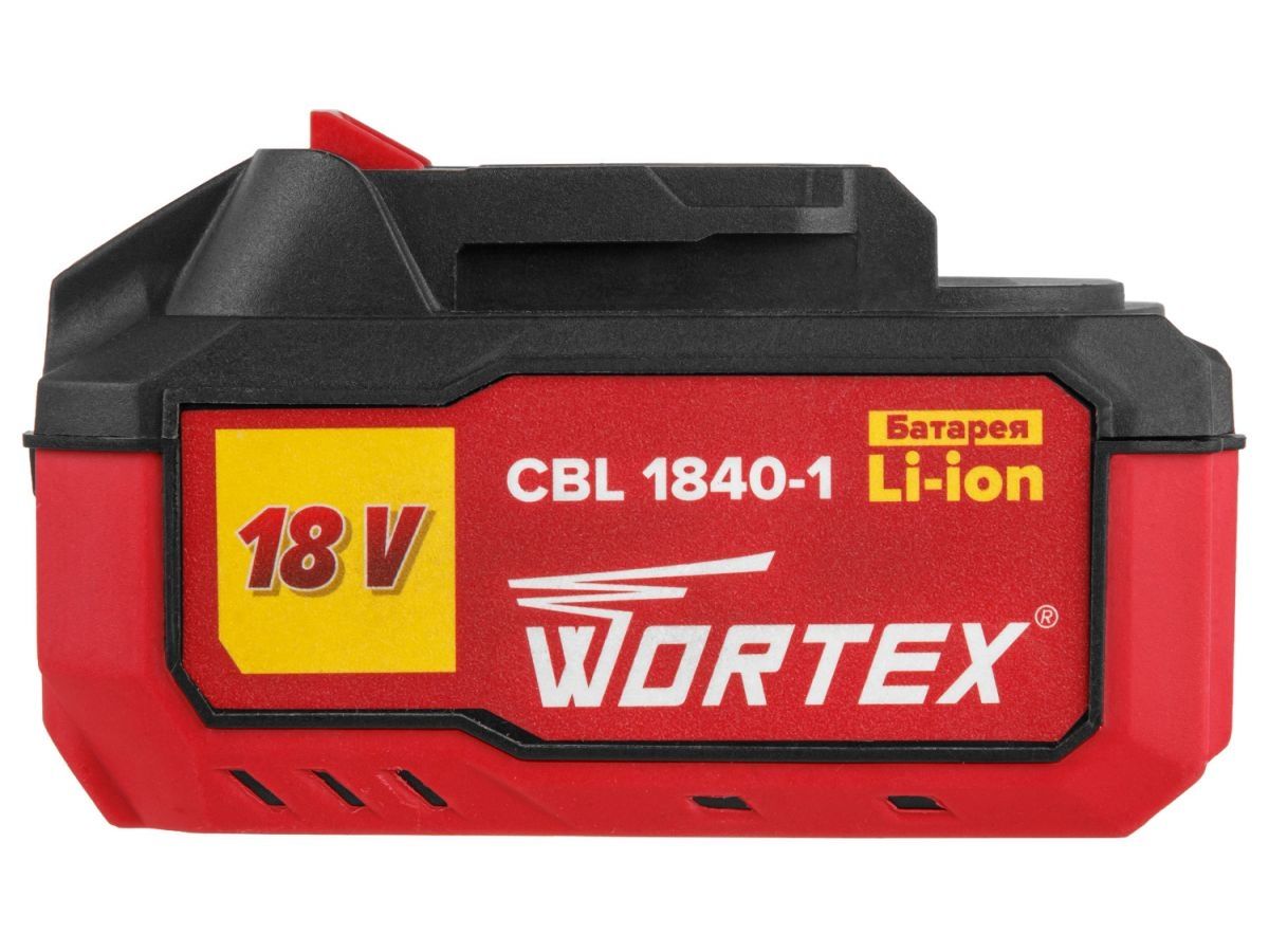 Аккумулятор WORTEX CBL 1840-1 18.0 В, 4.0 А*ч, Li-Ion ALL1 - Садовая техника и инструменты