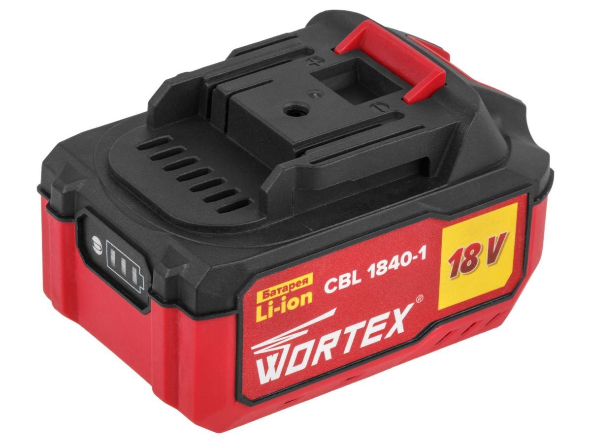 Аккумулятор WORTEX CBL 1840-1 18.0 В, 4.0 А*ч, Li-Ion ALL1 - Садовая техника и инструменты