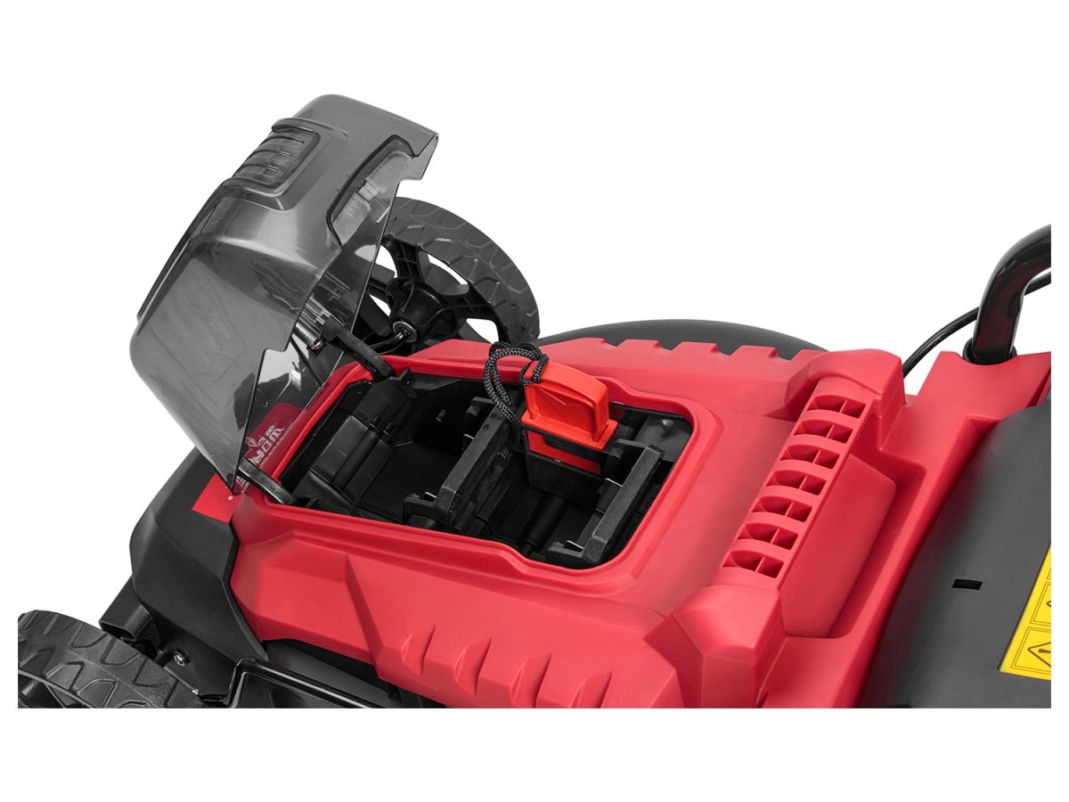 Газонокосилка аккумуляторная WORTEX CLM 3336 ALL1 МЕГА АКЦИЯ БЕСЩЁТ.ДВИГ., 18В+18В, 2акб, 4Ач ...