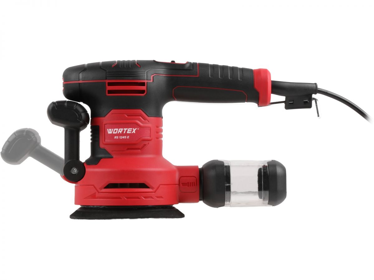 Эксцентриковая шлифмашина WORTEX RS 1245 E в кор. 430 Вт, 125 мм, 7000-14000 об/мин - Садовая ...