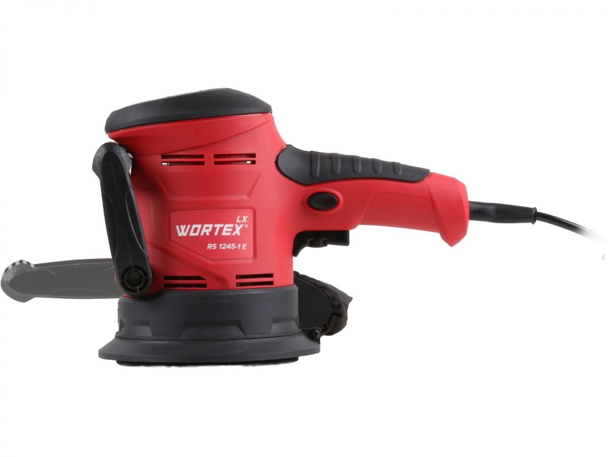 Эксцентриковая шлифмашина WORTEX LX RS 1245-1 E в кор. 450 Вт, 125 мм, 3000-13000 об/мин ...
