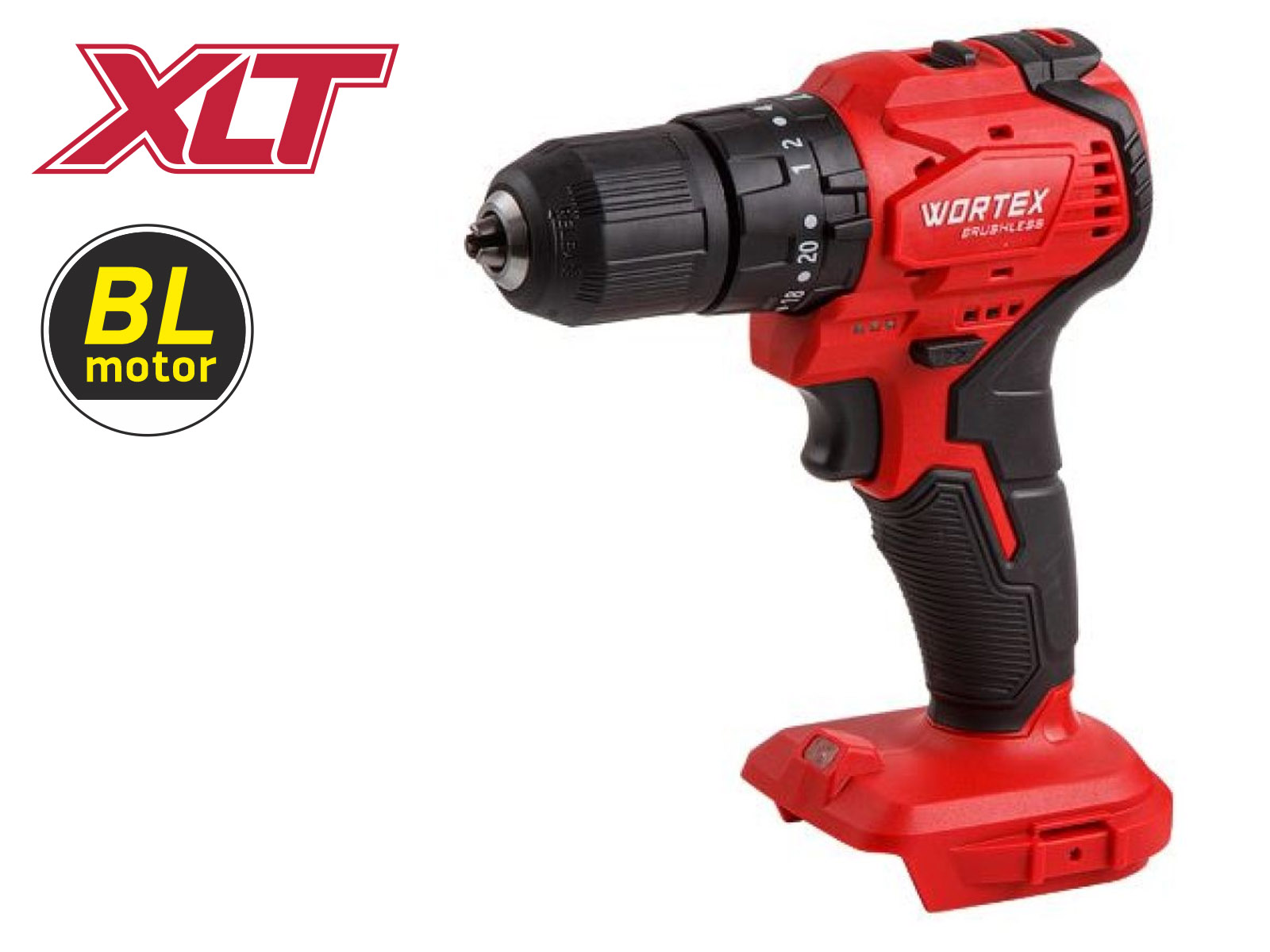 Аккум. ударная дрель-шуруповерт WORTEX BD 2030-1 DLi в кор. ALL1 SOLO БЕСЩЕТ., 18 В, 55 Н*м ...