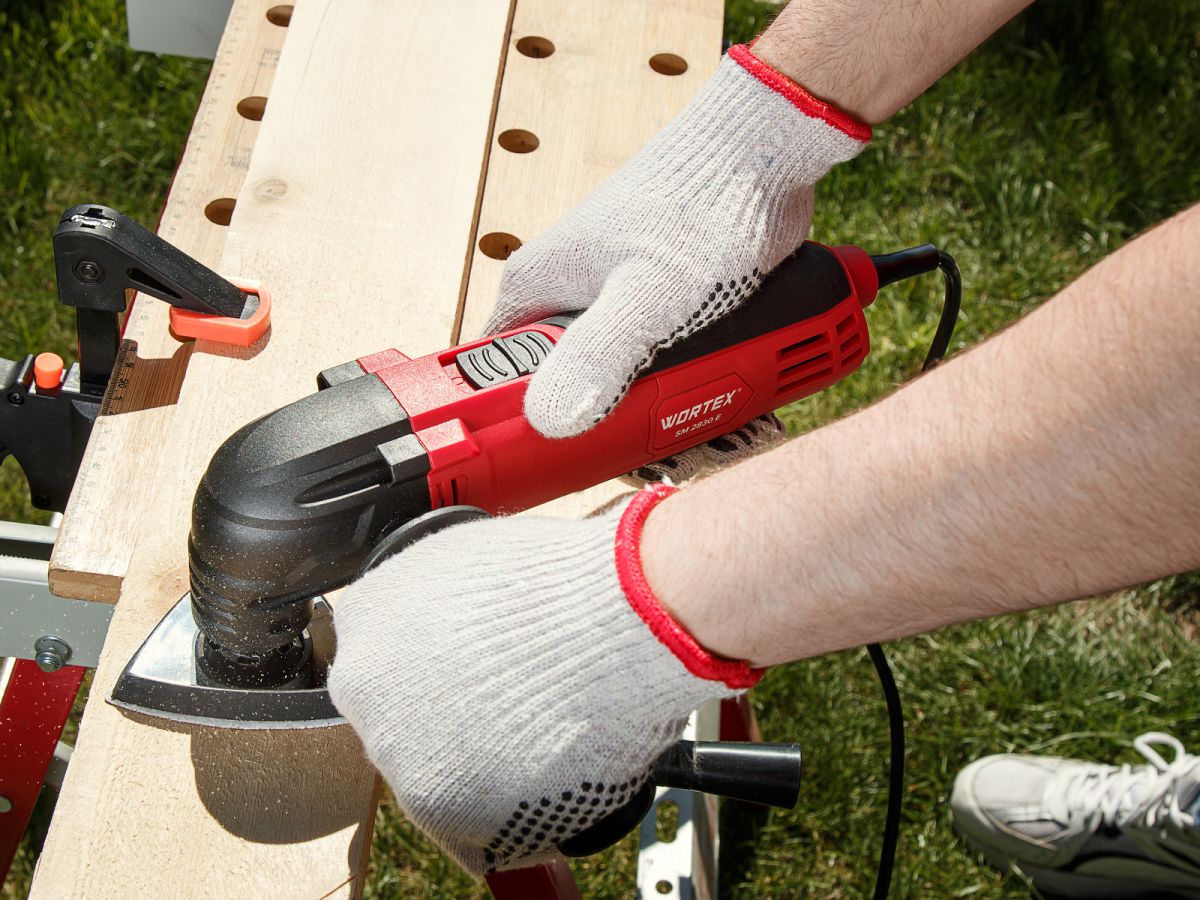 Многофункциональный инструмент (реноватор) WORTEX SM 2830 E в кор. + набор оснастки - Садовая ...