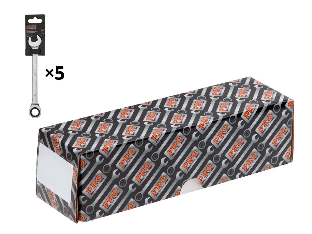 Ключ комбинированный 13мм трещоточный PRO STARTUL (PRO-7013) - Садовая ...