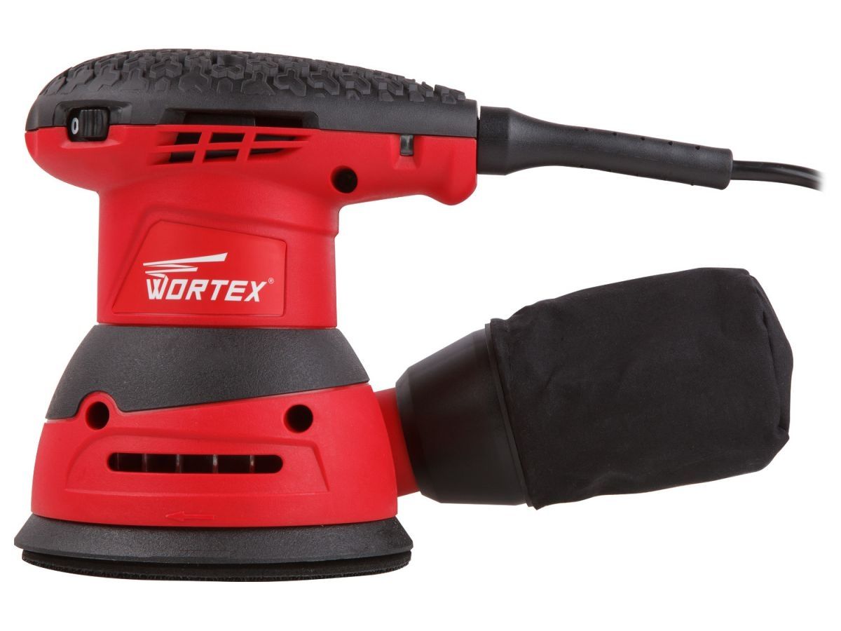 Эксцентриковая шлифмашина WORTEX RS 1235 E в кор. 320 Вт, 125 мм, 6000 - 13000 об/мин - Садовая ...