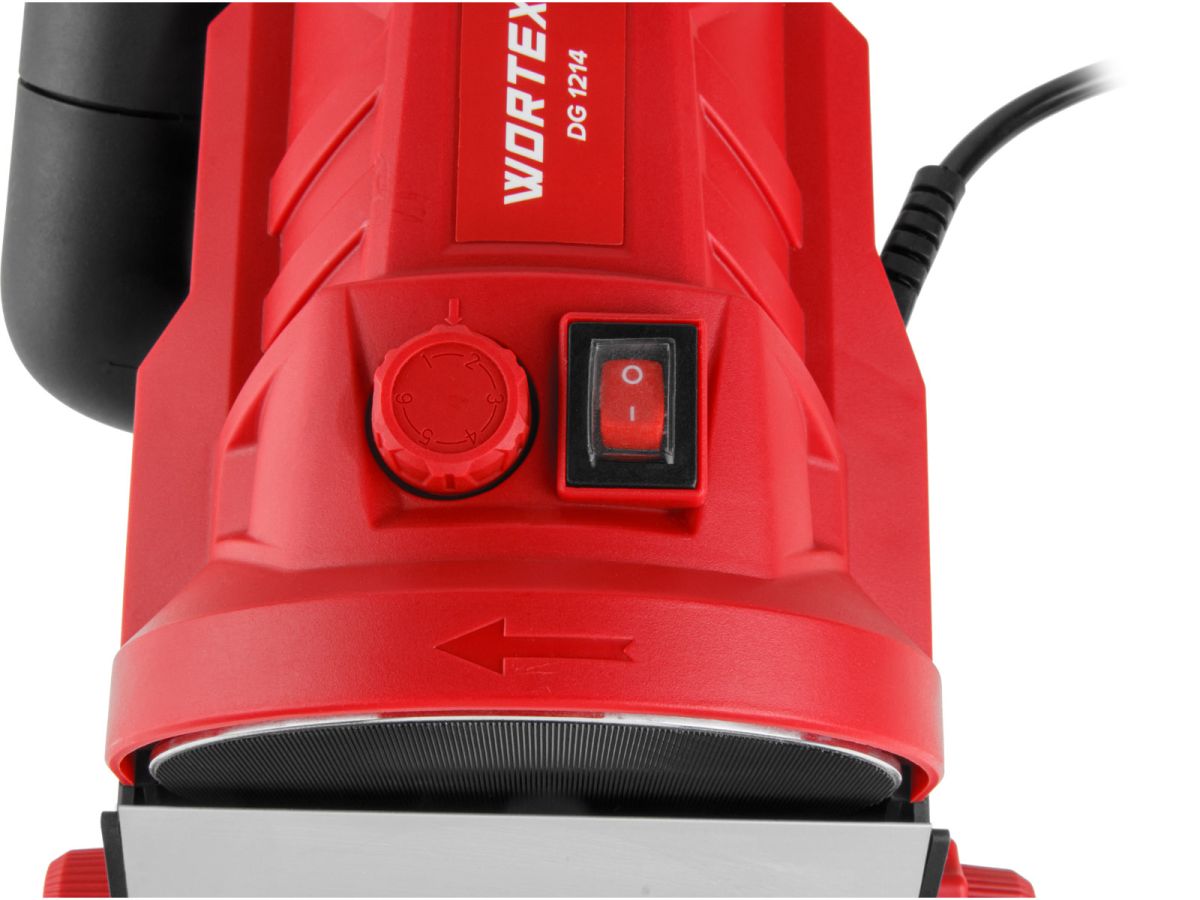 Дисковый шлифовальный станок WORTEX DG 1214 в кор. 140 Вт, 125 мм, 800-4000 об/мин - Садовая ...