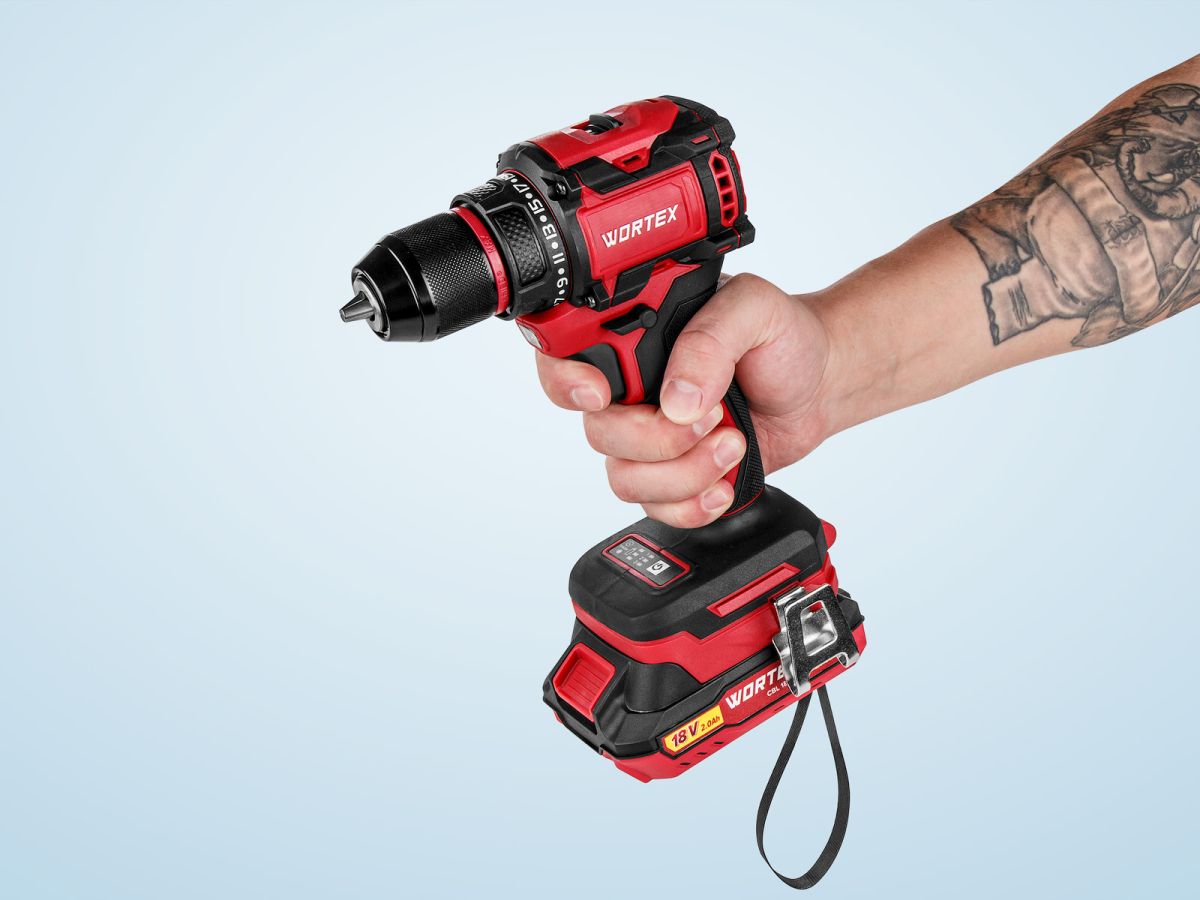 Аккум. дрель-шуруповерт WORTEX BD 2025 DLi в чем. ALL1 XLT БЕСЩЕТ, 18 В, 50 Н*м, 2х2 А*ч, БЗП 10 ...