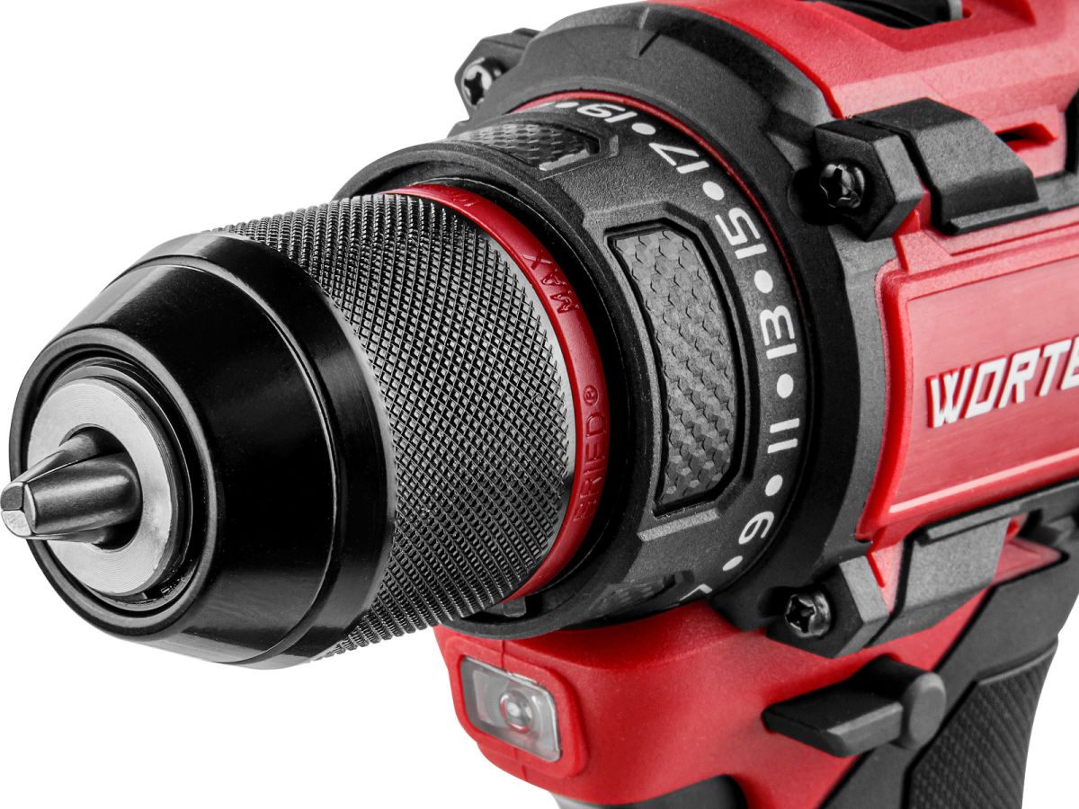 Аккум. дрель-шуруповерт WORTEX BD 2025 DLi в чем. ALL1 XLT БЕСЩЕТ, 18 В, 50 Н*м, 2х2 А*ч, БЗП 10 ...