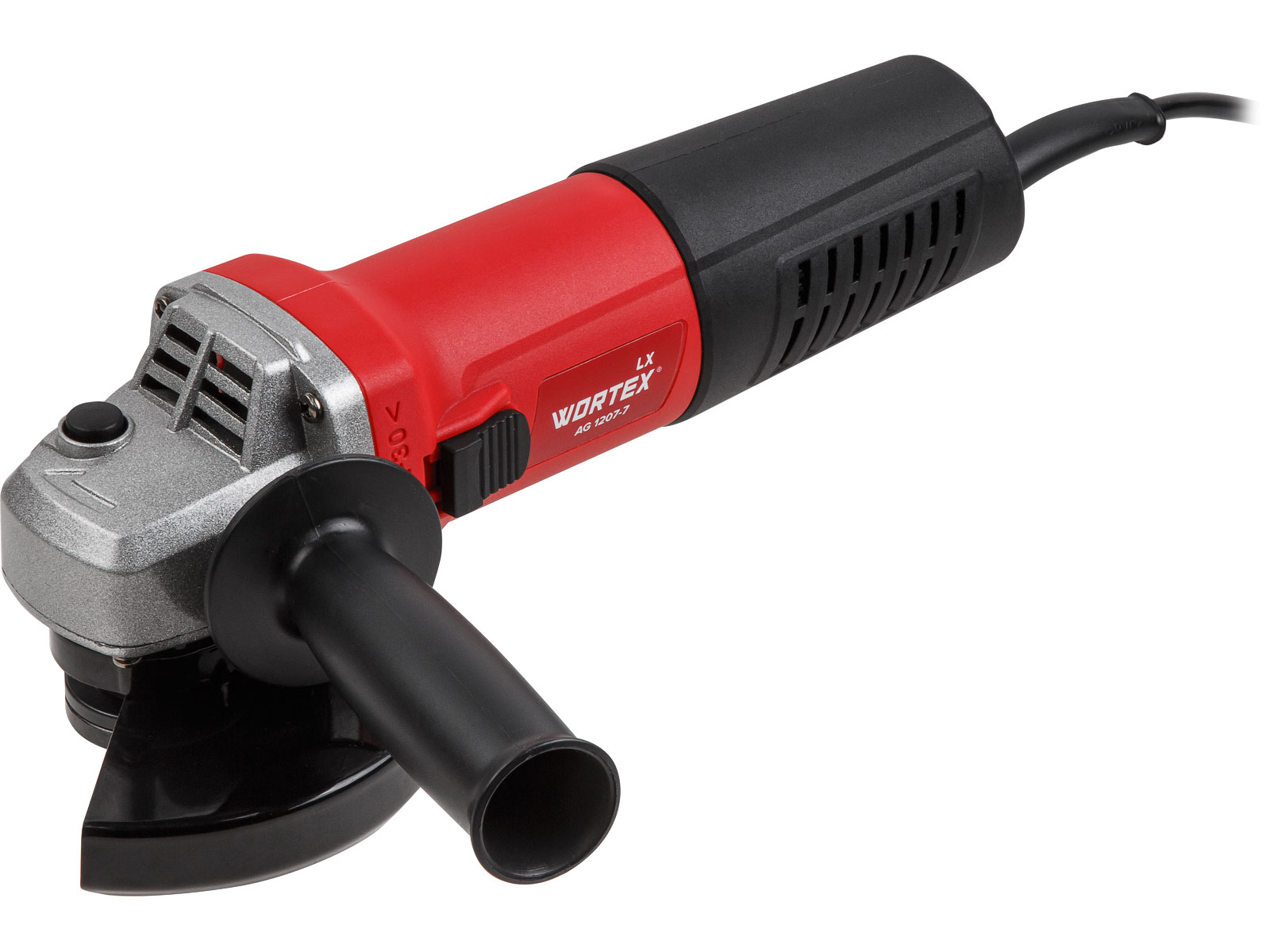 Одноручная углошлифмашина WORTEX LX AG 1207-7 в кор. 750 Вт, 125 мм, 11 000 об/мин. - Садовая ...